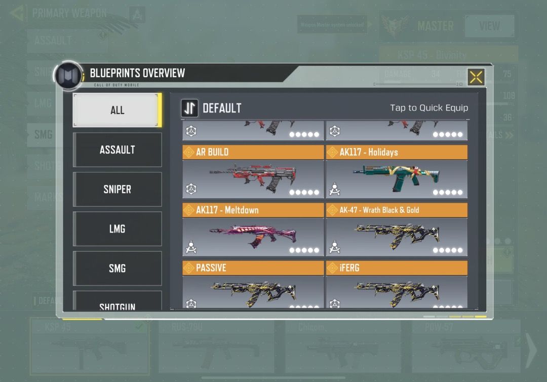 CODM Acc 4 Mythics 27 Legendaries , Video Gaming, Gaming Accessories ...