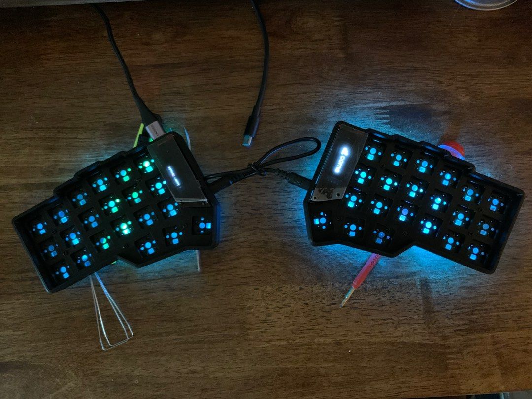 Corne Crkbd Split ergonomic keyboard imk inspired 3D case, Computers ...