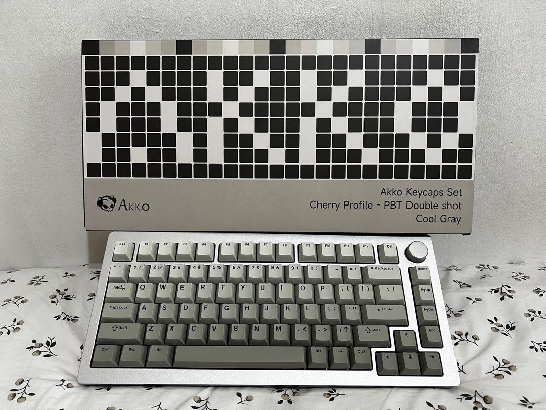 Custom Monsgeek M1 Cool Gray, Computers & Tech, Parts & Accessories ...