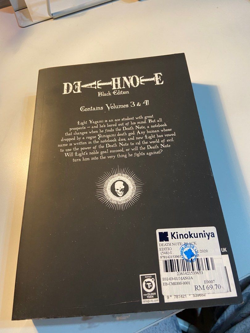 DEATH NOTE BLACK EDITION (VOL 2), Hobbies & Toys, Books & Magazines ...