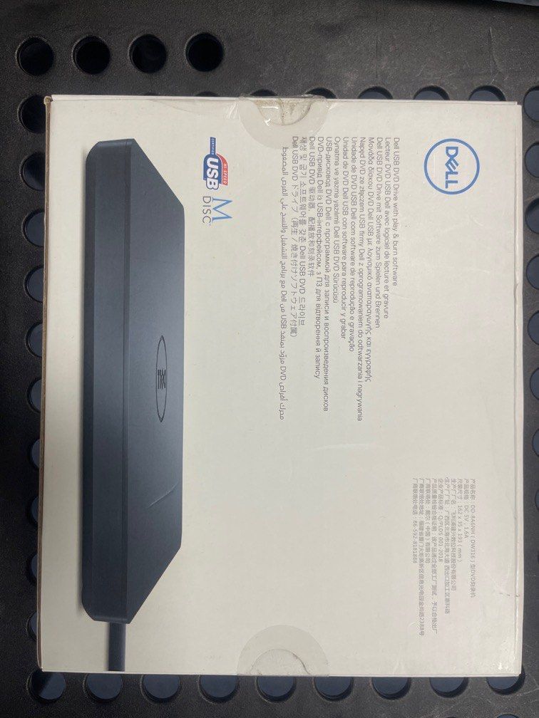 Dell USB Slim DVD Drive / Wired KB & Mouse / Type C to VGA Adapter ...