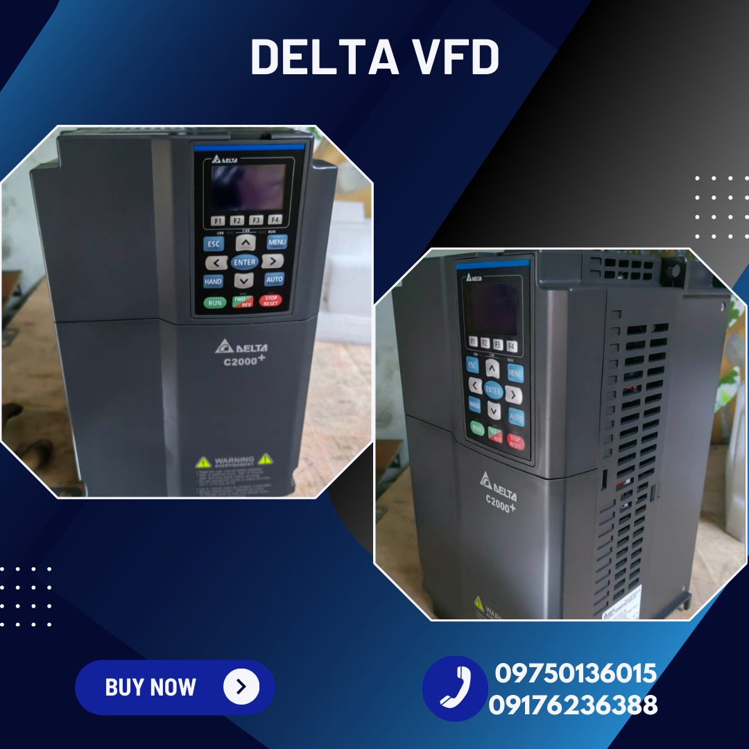 Delta VFD, Commercial & Industrial, Industrial Equipment on Carousell