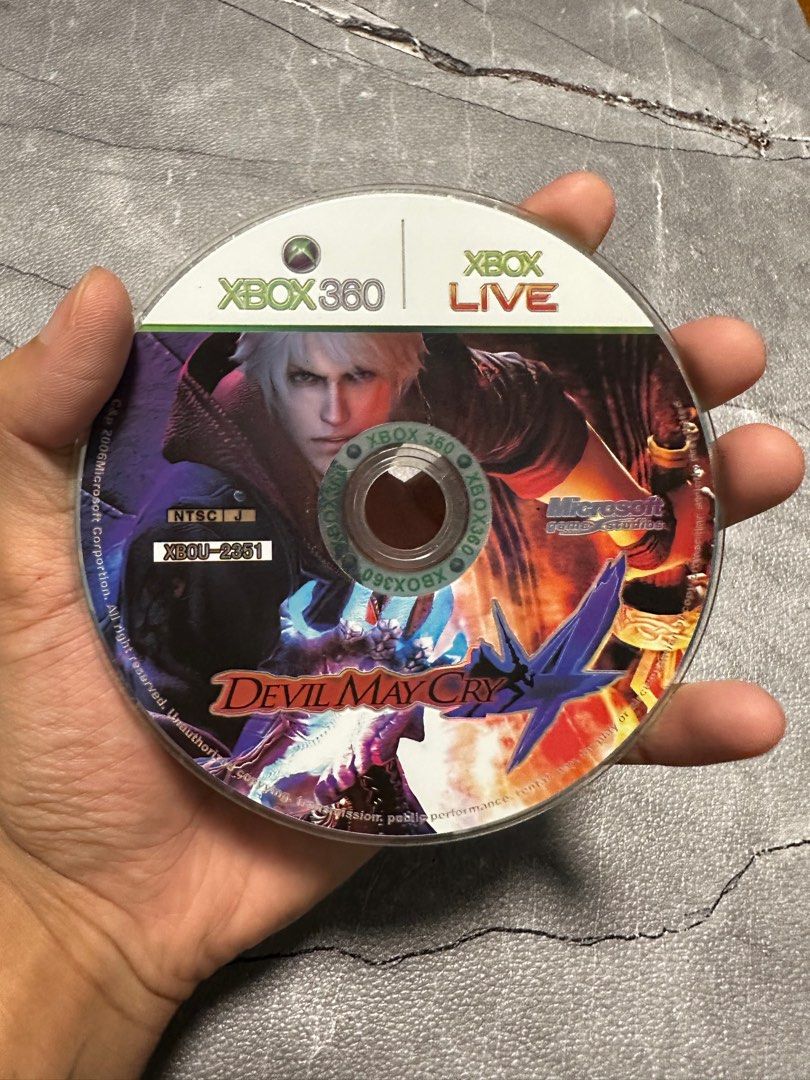 Devil May Cry 4 Xbox 360 (Disc Only), 電子遊戲, 電子遊戲, Xbox - Carousell