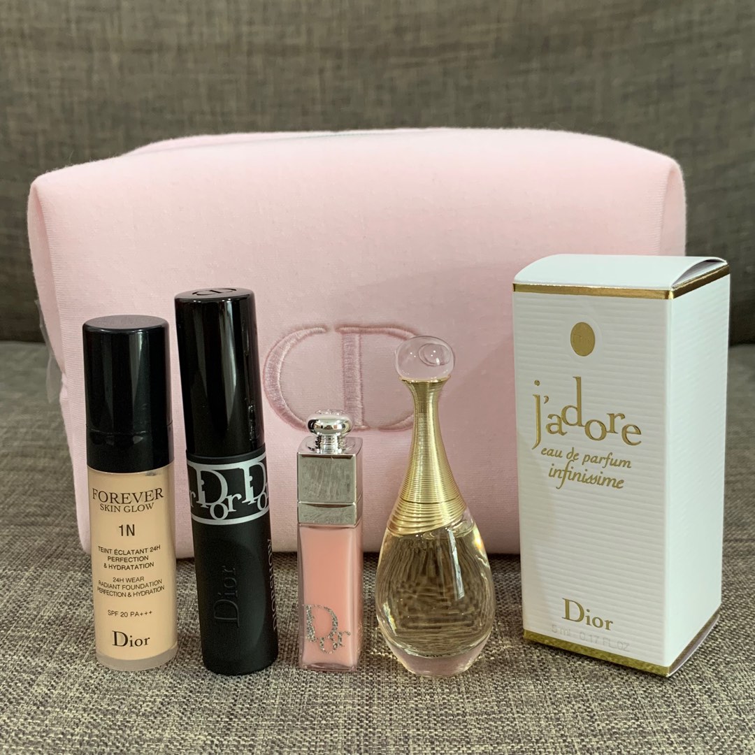 Dior Makeup and Perfume Gift Set, Beauty & Personal Care, Face, Makeup ...