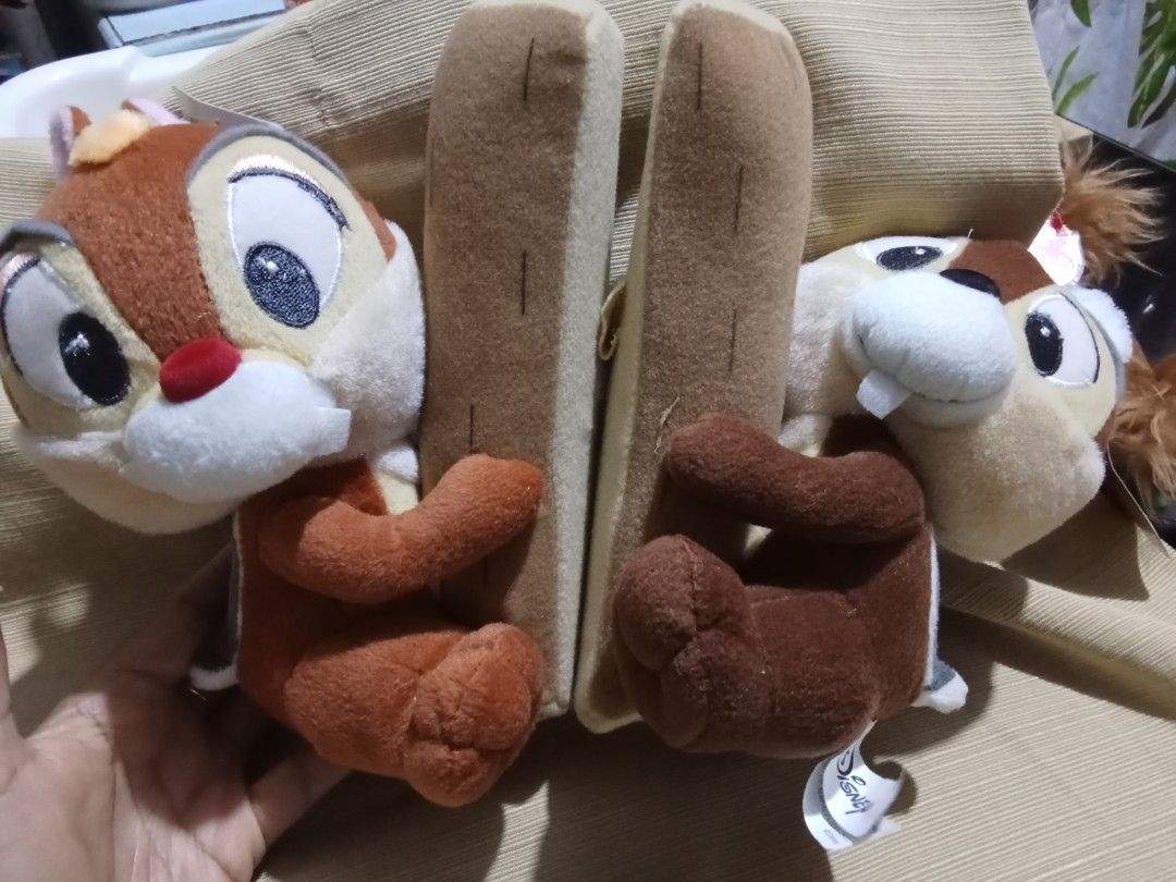 Disney Squirrel on a Log Plush Toy on Carousell