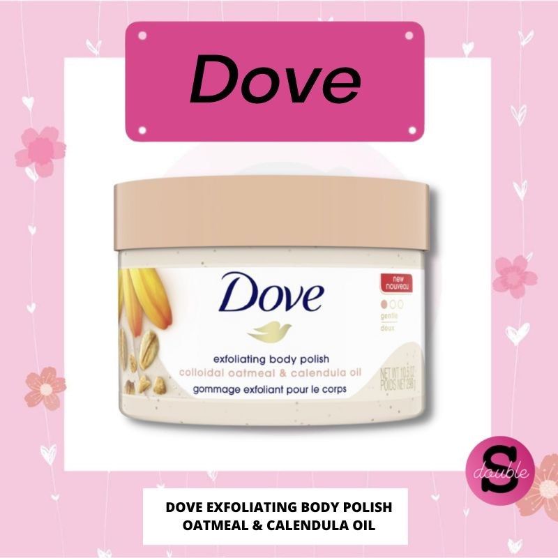 Dove Body Scrub Exfoliating Body Polish, 298g, Beauty & Personal Care ...