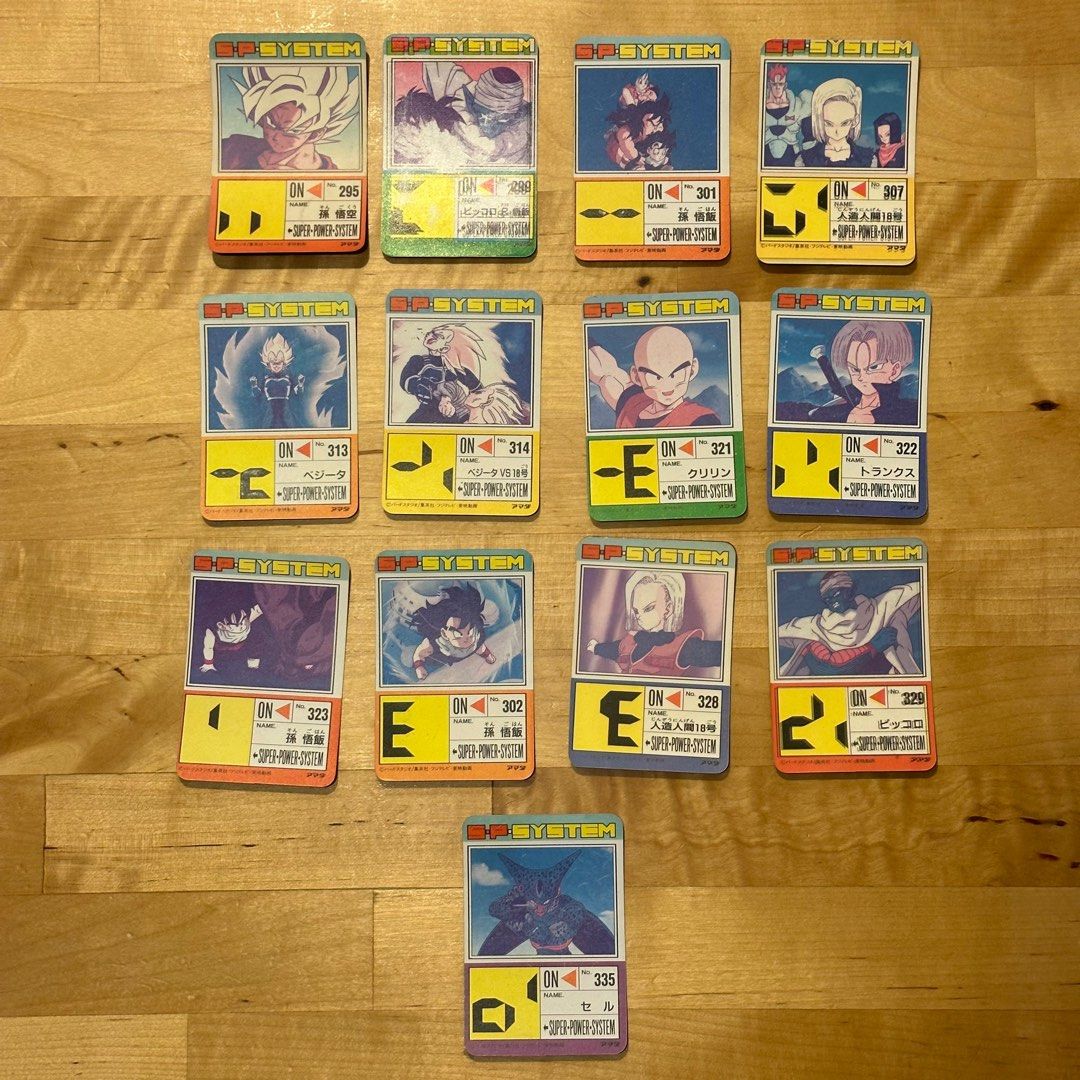 Dragon Ball Z Cards, Hobbies & Toys, Memorabilia & Collectibles ...
