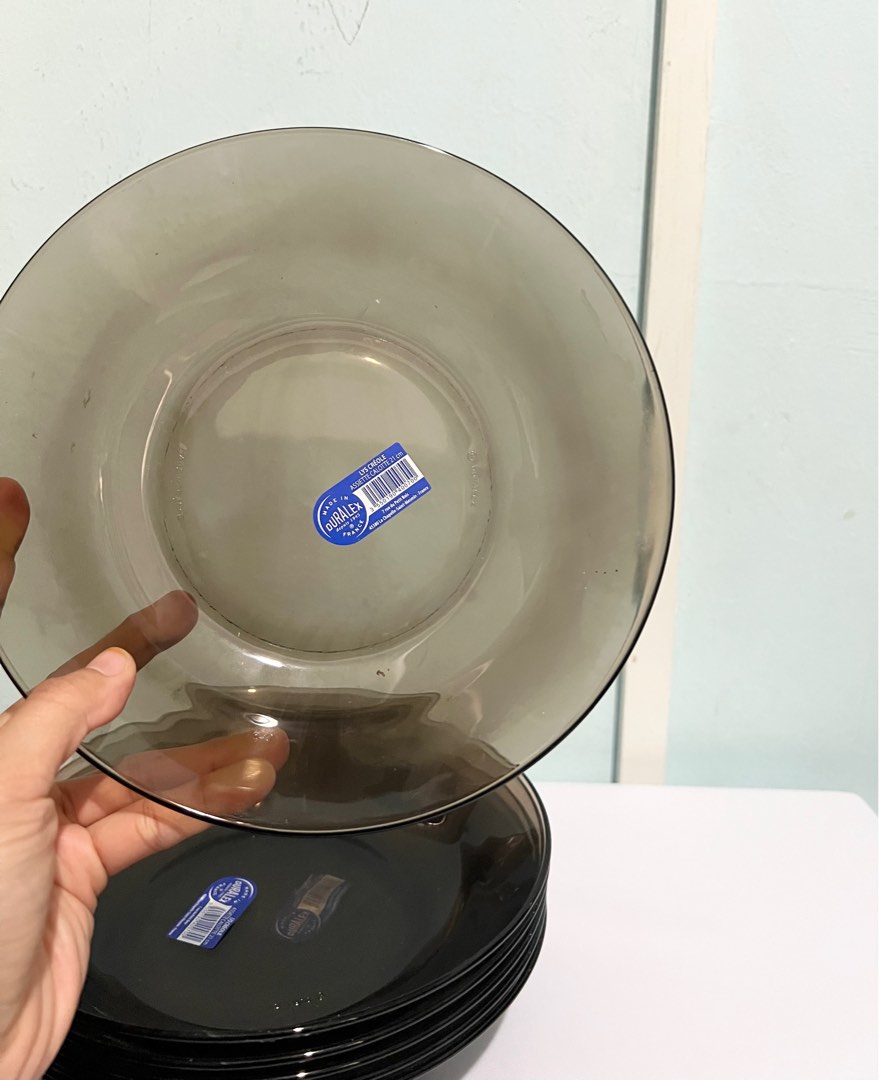 Duralex Deep plate 23cm 9 inch Original France, TV & Home Appliances ...