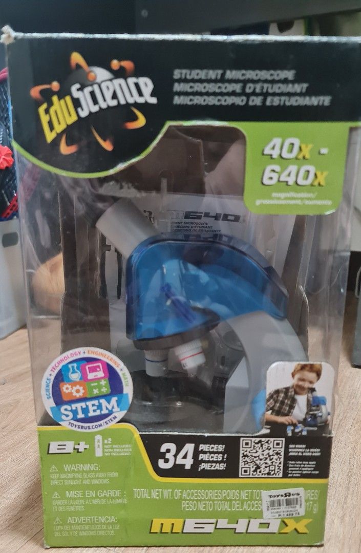 EduScience microscope, Hobbies & Toys, Toys & Games on Carousell