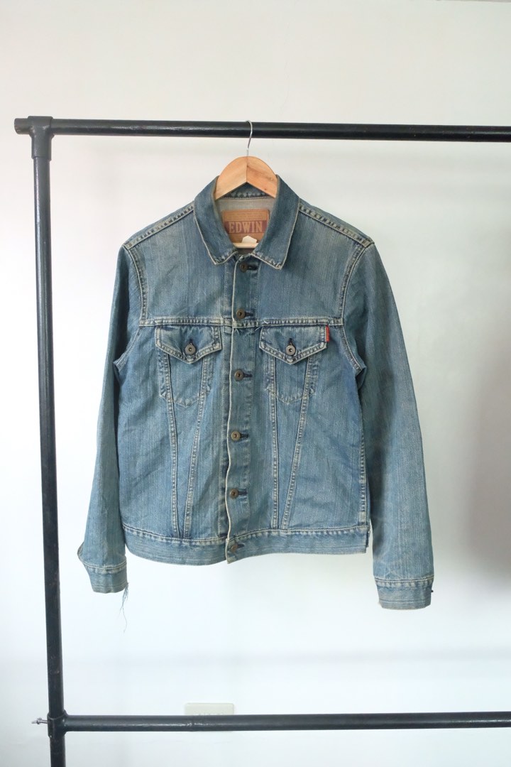 edwin denim jacket, Women's Fashion, Coats, Jackets and Outerwear on ...