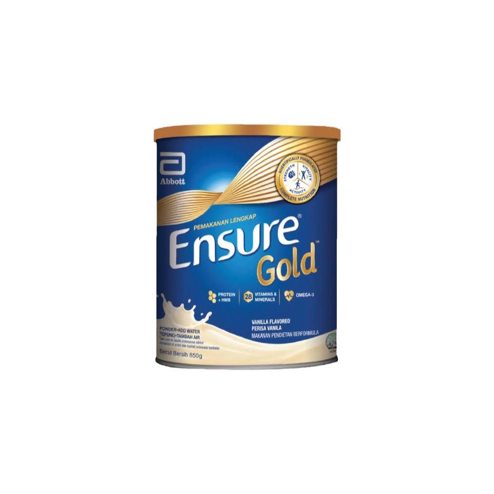 Ensure Gold Vanilla 850g, Health & Nutrition, Health Supplements ...