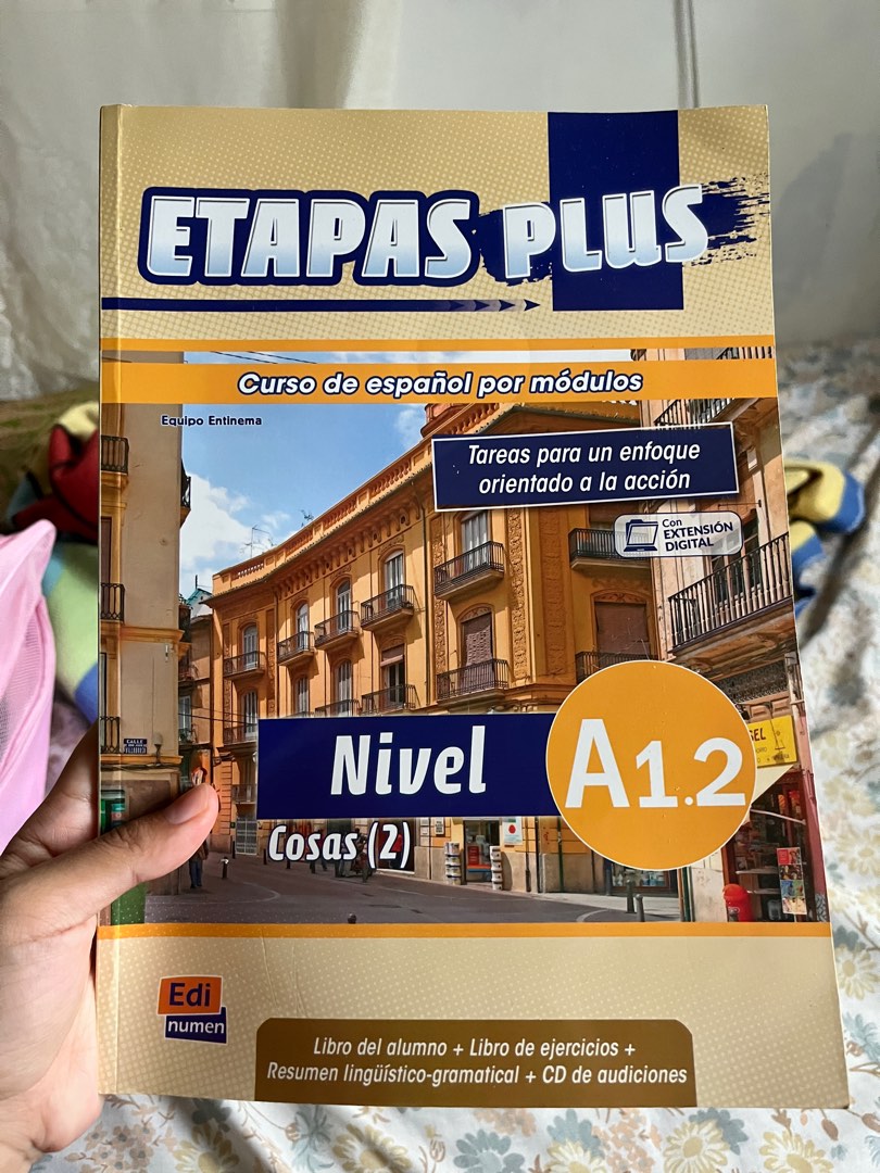 Etapas Plus A1.2, Hobbies & Toys, Books & Magazines, Textbooks on Carousell