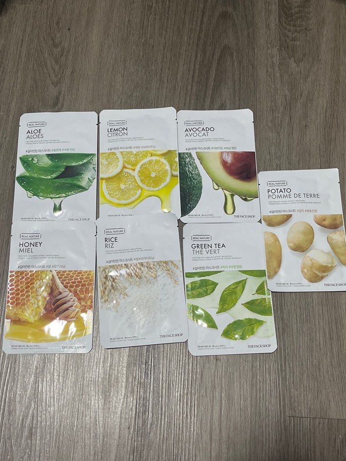 [The Face Shop] Sheet Masks, Beauty & Personal Care, Face, Face Care on ...