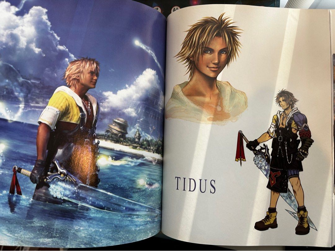 Final Fantasy X & X2 Art Collection Book, Hobbies & Toys, Books ...