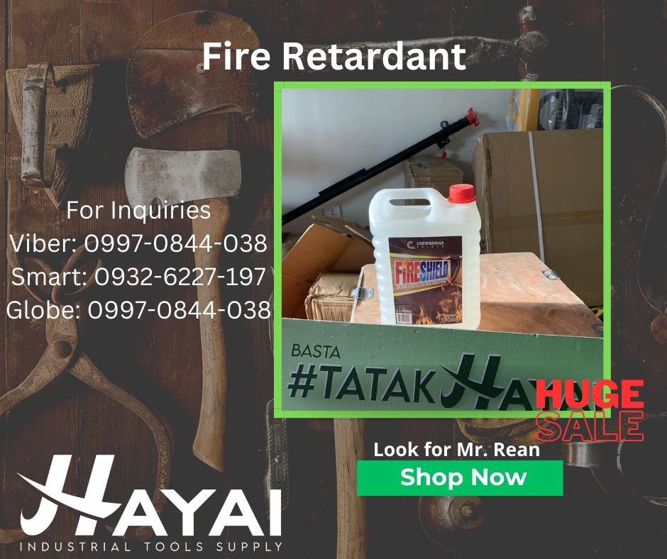 Fire Retardant, Commercial & Industrial, Industrial Equipment on Carousell