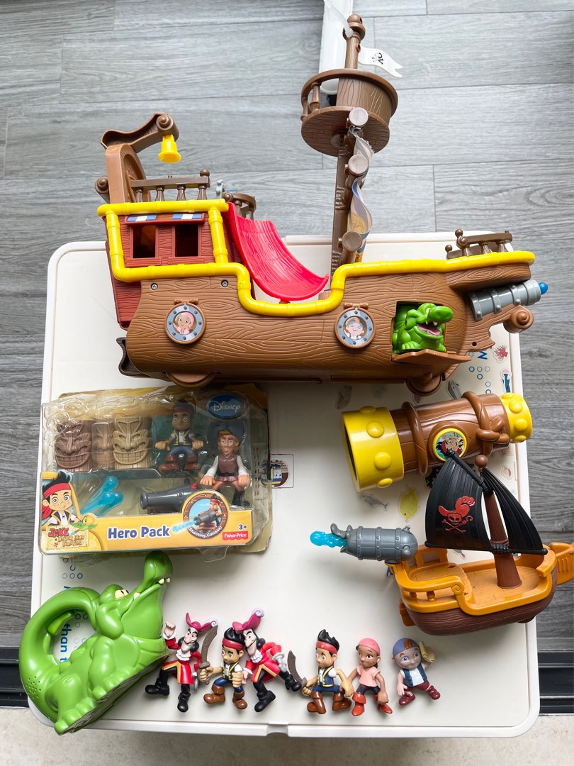 Fisher Price - Jake and the Never Land Pirate ship, Hobbies & Toys ...