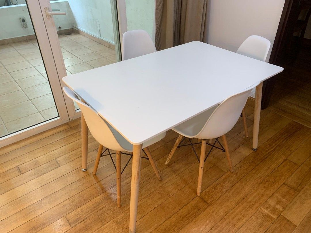 FortyTwo Dining Table&Chair set, Furniture & Home Living, Furniture ...