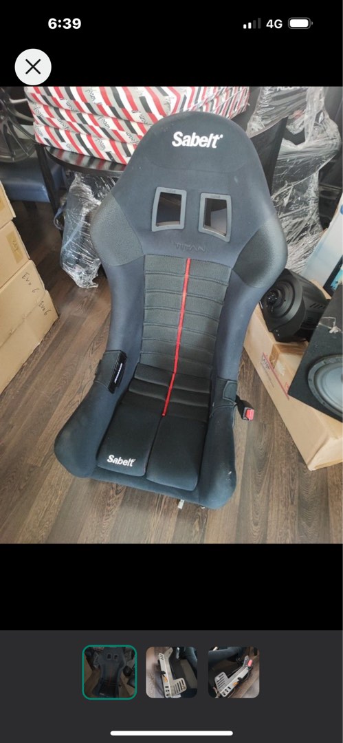 SABELT TITAN Full BUCKET SEAT, Car Accessories, Accessories on Carousell