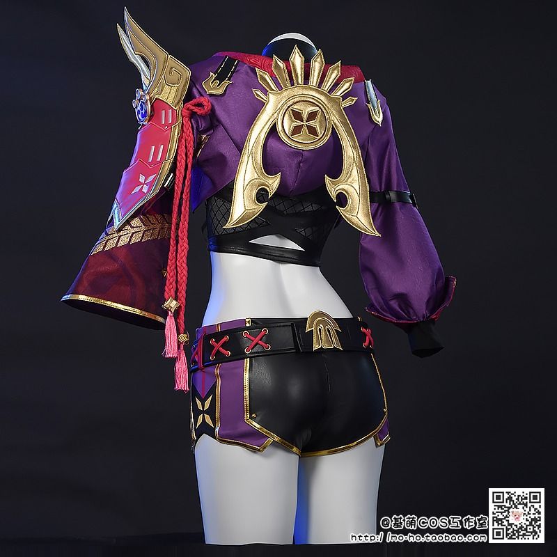 Full Cos Weapon Wig Shoe Kuki Shinobu Cosplay Genshin Impact Hobbies