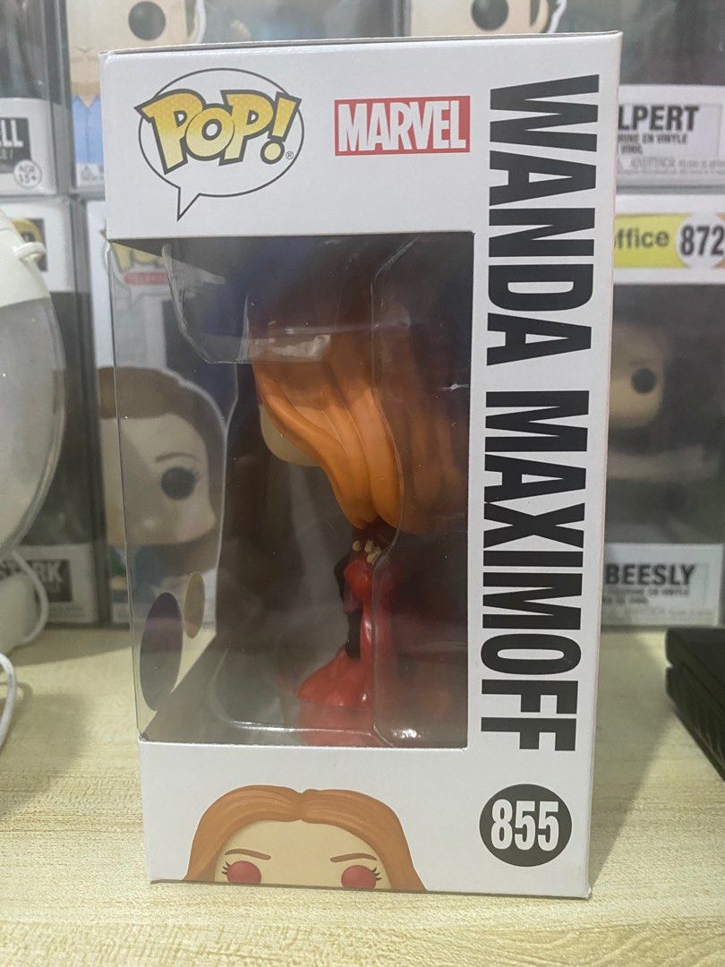 Funko Pop Marvel Wanda Maximoff 855 PIAB GITD Avengers Endgame Vinyl ...
