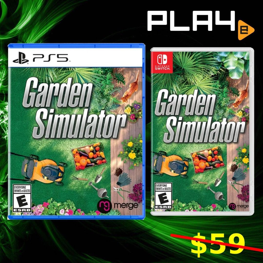 Garden Simulator Brand New (PS5/Nintendo Switch), Video Gaming, Video ...