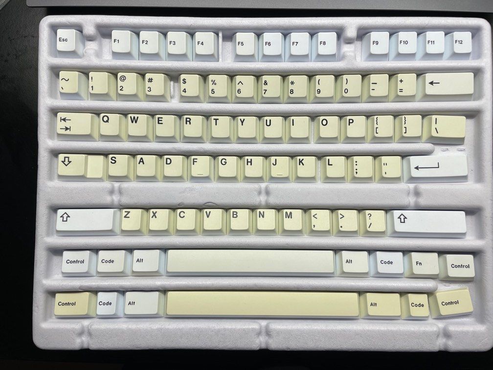 Gmk Bleached Computers And Tech Parts And Accessories Computer Keyboard