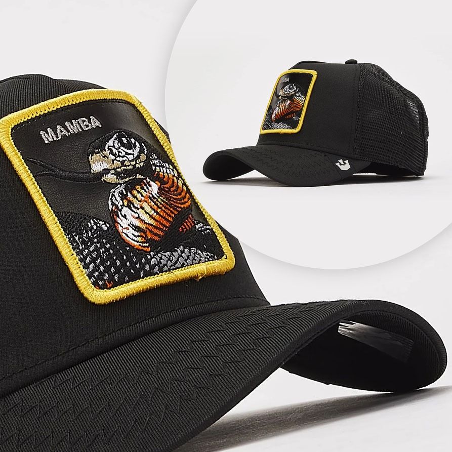 Goorin Bros Cap - Mamba Black Yellow Frame, Men's Fashion, Watches & Accessories, Cap & Hats on ...
