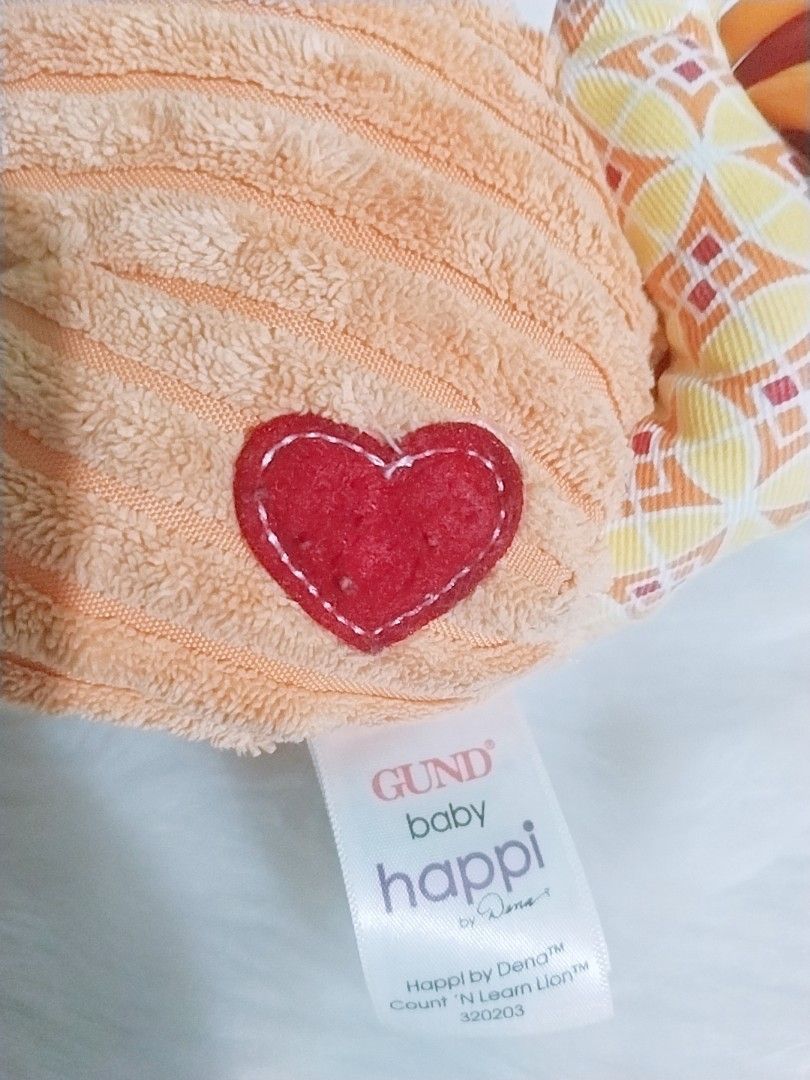 Gund Happi Baby Count n Learn Lion, Babies & Kids, Infant Playtime on ...