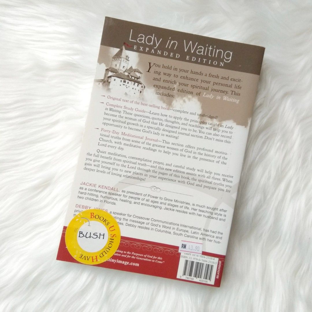 Handbook: Lady in Waiting by Jackie Kendall & Debby Jones, Hobbies ...