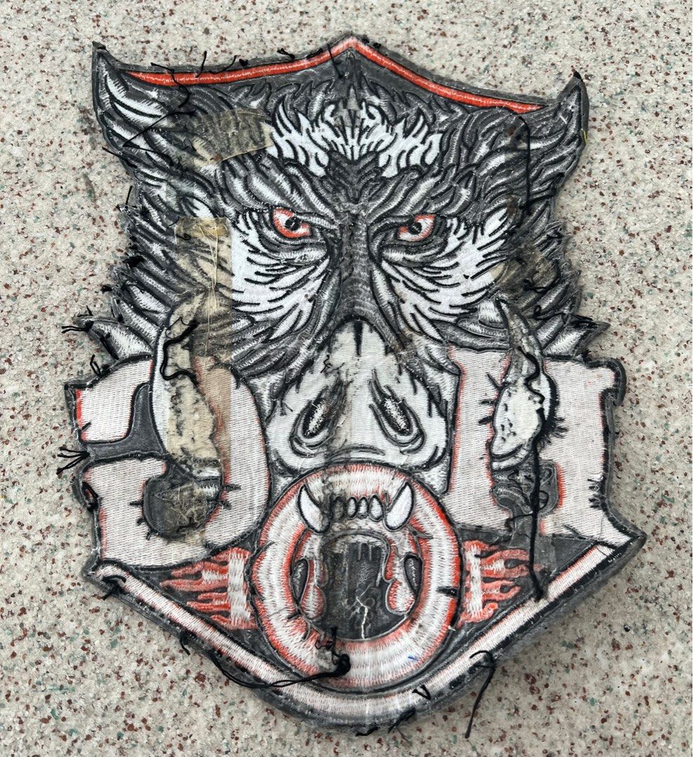 Harley HOG cloth badge, Motorcycles, Motorcycle Apparel on Carousell