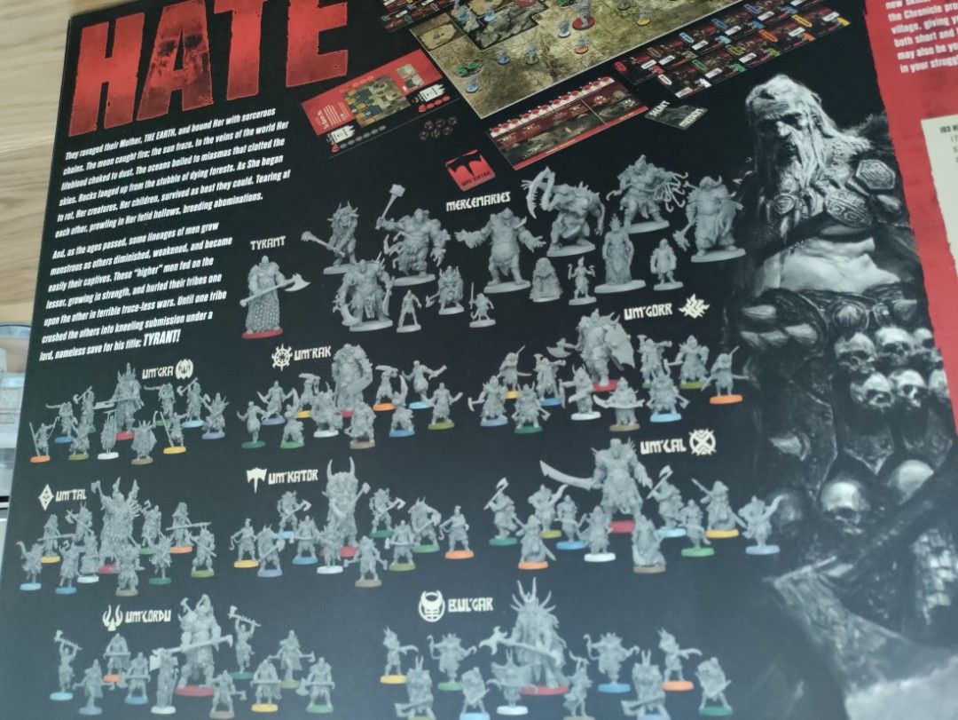 HATE the Boardgame ALL IN by CMON and Adrian Smith, Hobbies & Toys ...