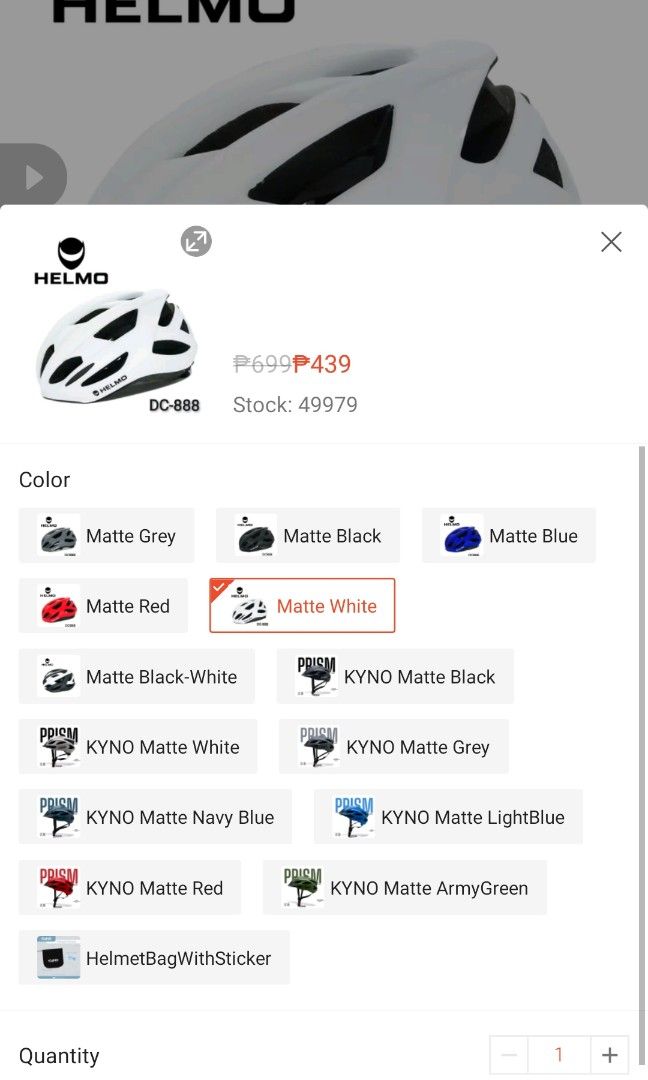 HELMO BIKE HELMET on Carousell
