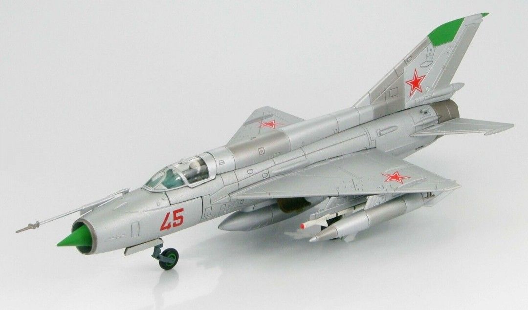 HOBBY MASTER 1/72 MIG-21RF FISHBED H, SOVIET AIR FORCE FRONTAL AVIATION ...