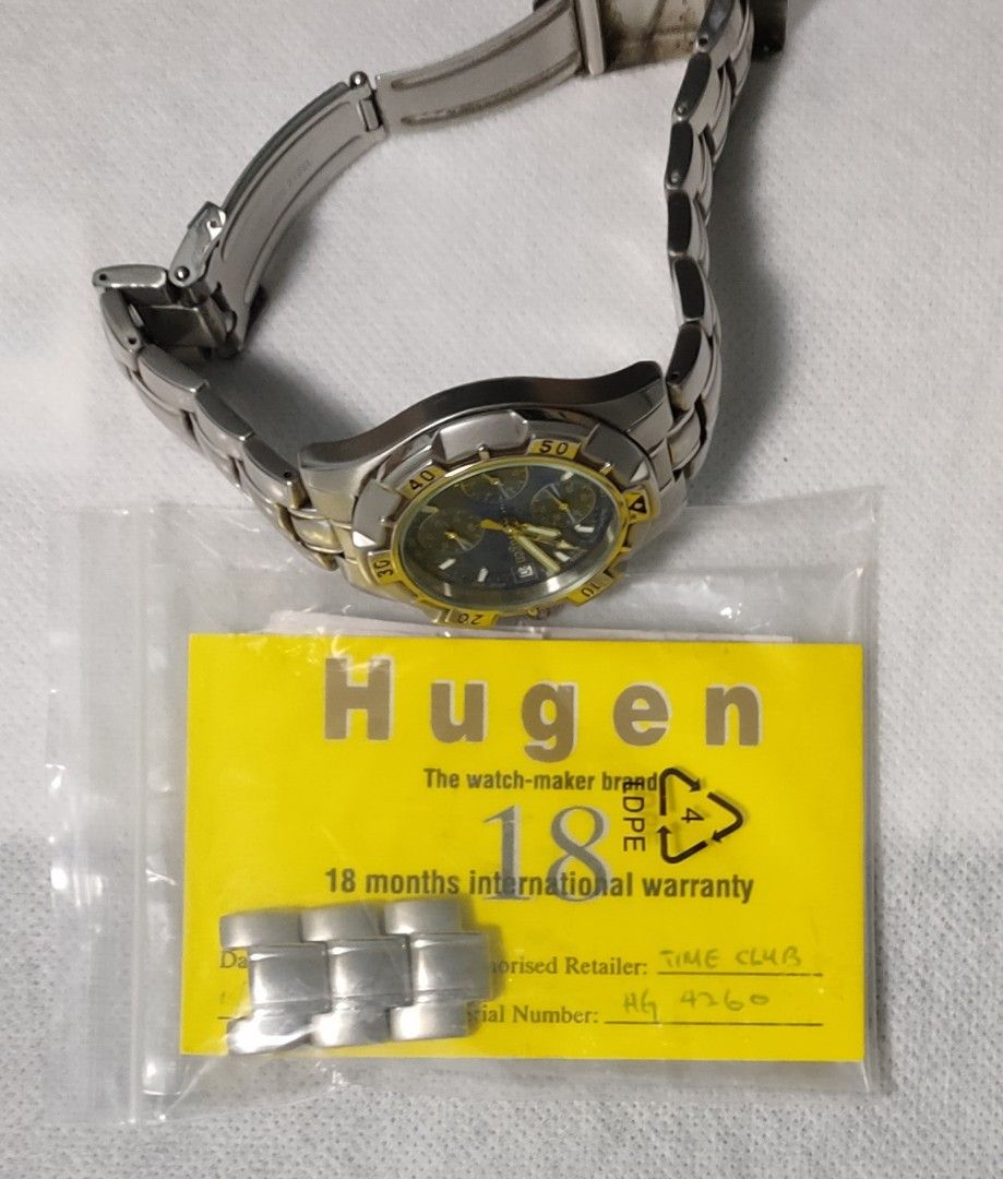 Hugen man's watch, Men's Fashion, Watches & Accessories, Watches on ...
