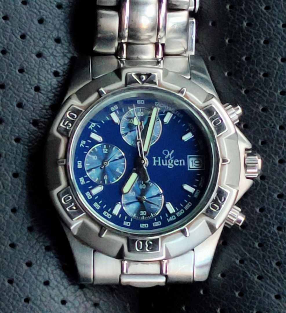Hugen man's watch, Men's Fashion, Watches & Accessories, Watches on ...