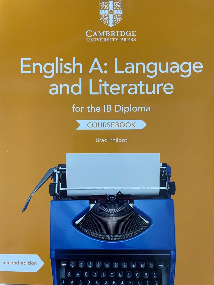 IB diploma english A language and literature textbook, 興趣及遊戲, 書本 & 文具 ...