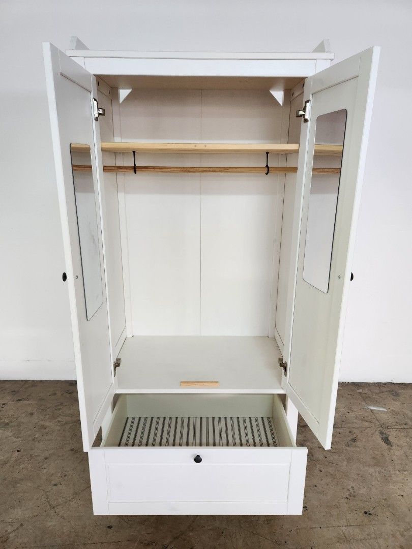Ikea Sundvik wardrobe, Furniture & Home Living, Furniture, Shelves ...