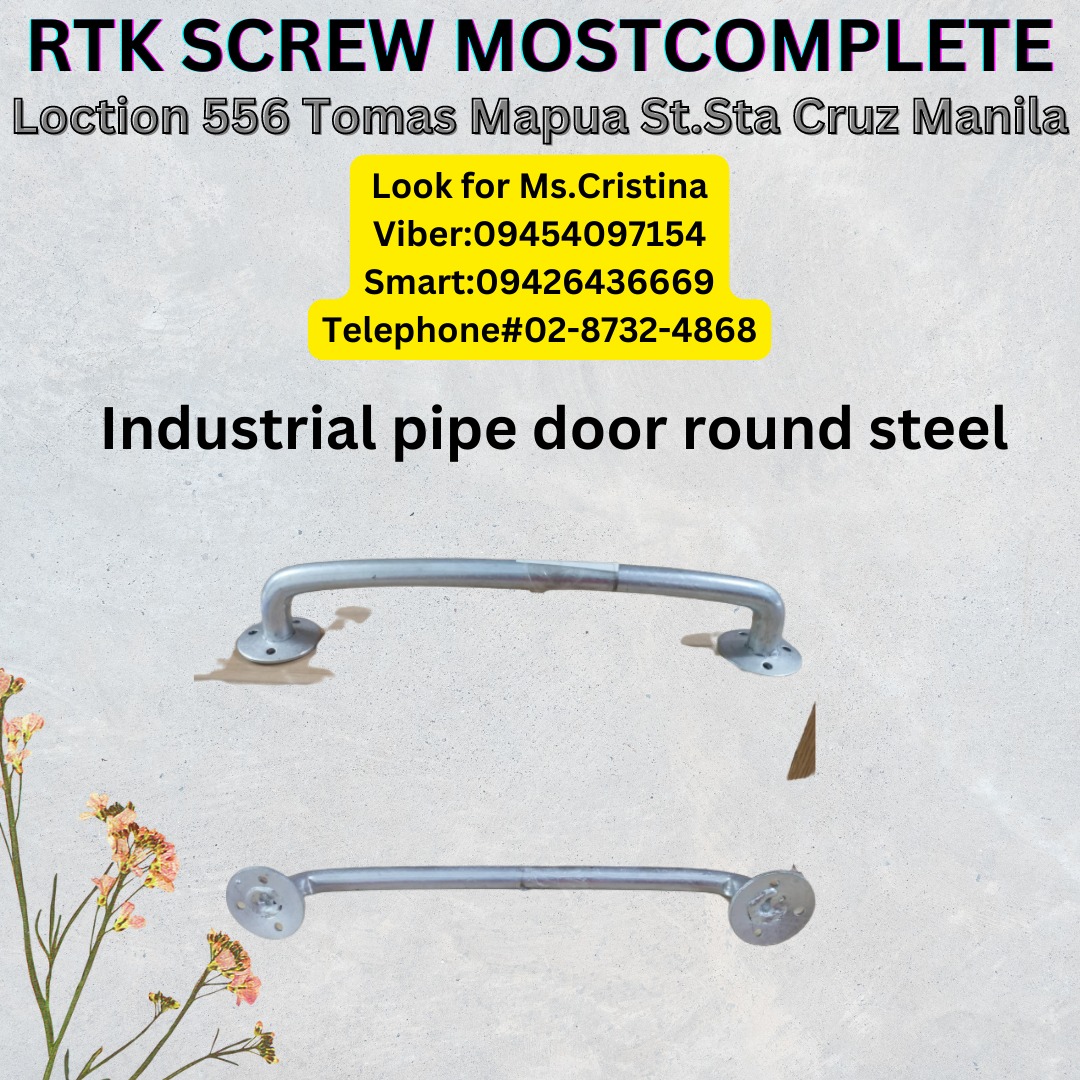Industrial pipe door round steel, Commercial & Industrial, Construction ...