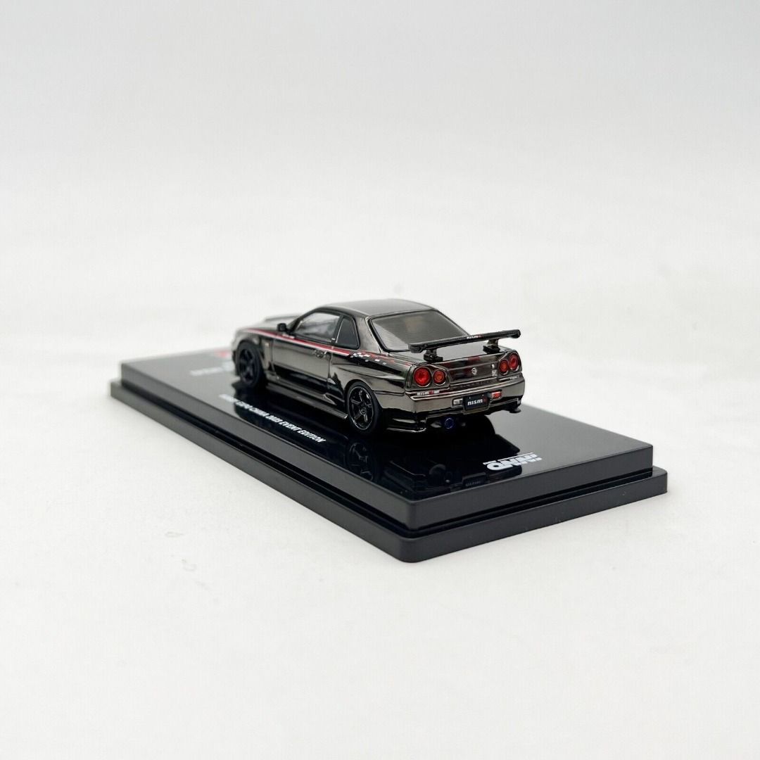 INNO64 Nissan Skyline GT-R(R34)NISMO R-Tune Chrome Plating[BLACK ...