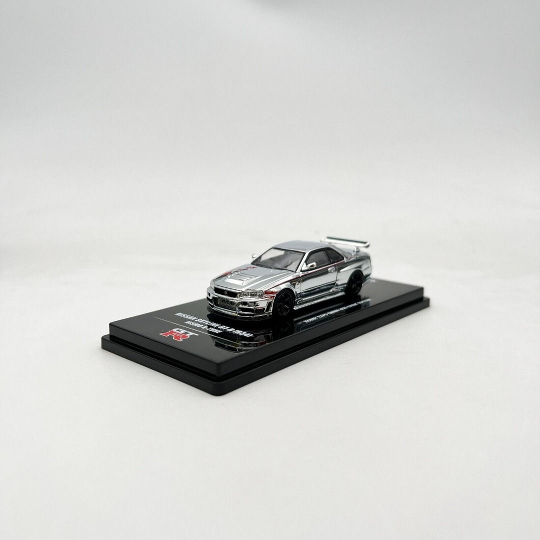 INNO64 Nissan Skyline GT-R(R34)NISMO R-Tune Chrome Plating[SILVER ...