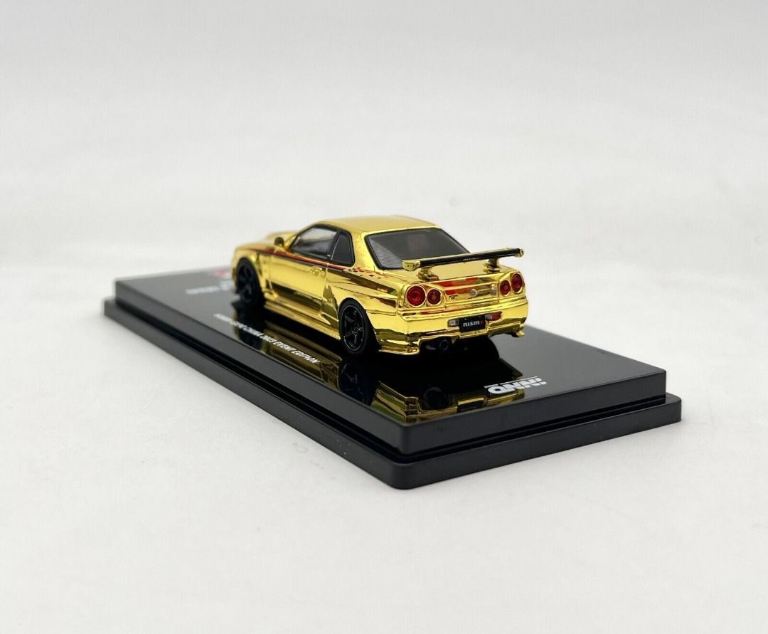INNO64 Nissan Skyline GT-R(R34)NISMO R-Tune Chrome Plating[GOLD ...
