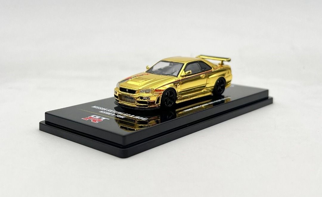 INNO64 Nissan Skyline GT-R(R34)NISMO R-Tune Chrome Plating[GOLD ...