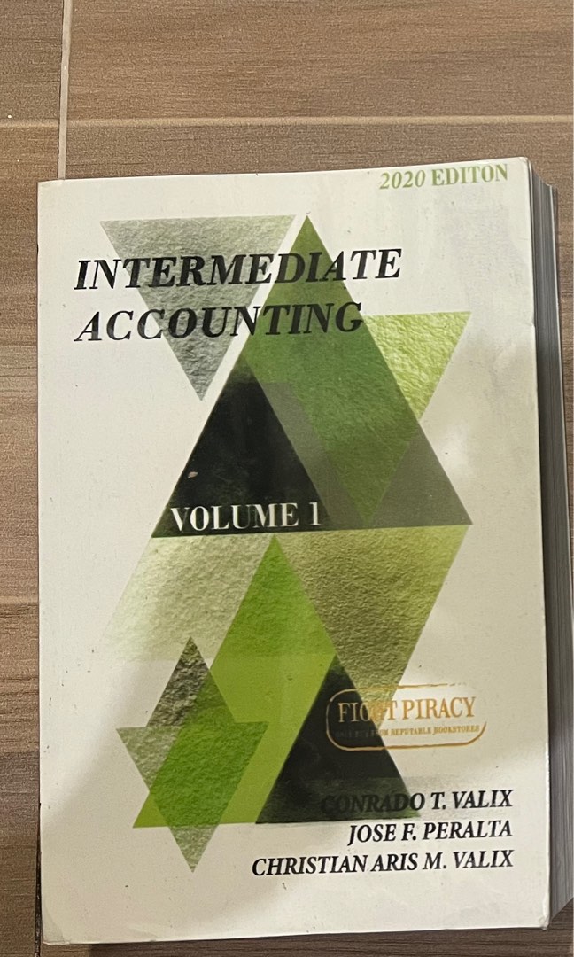 Intermediate Accounting Volume 1, Hobbies & Toys, Books & Magazines ...