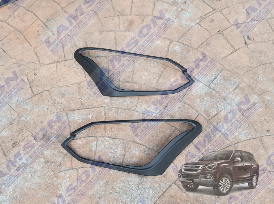 Isuzu MU-X MUX 2018 - 2021 Headlight Cover Black, Car Parts ...