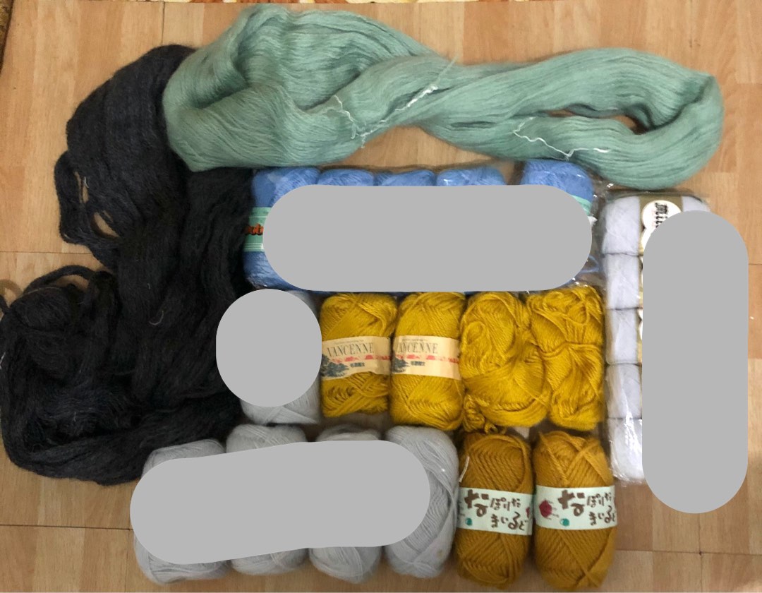 Japan Yarns 11 pcs. 10 free, Hobbies & Toys, Stationary & Craft, Craft ...