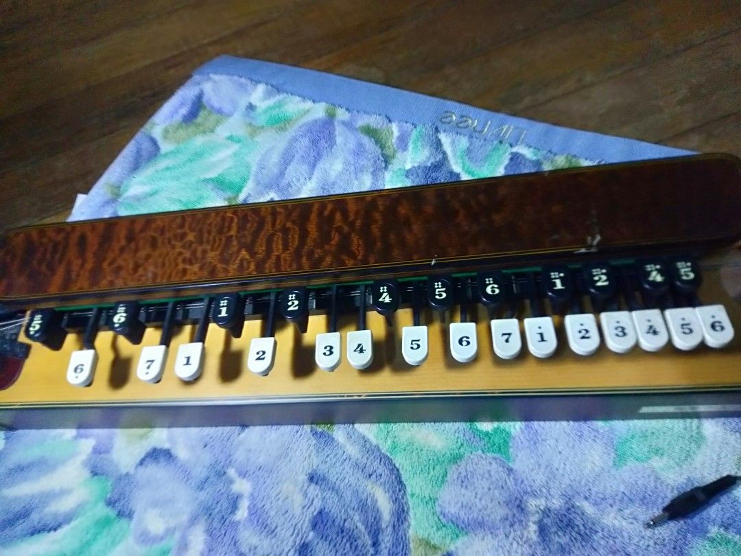 Japanese Harp ( Taishogoto) Long Handled Jizi With Jack For Amplifier ...