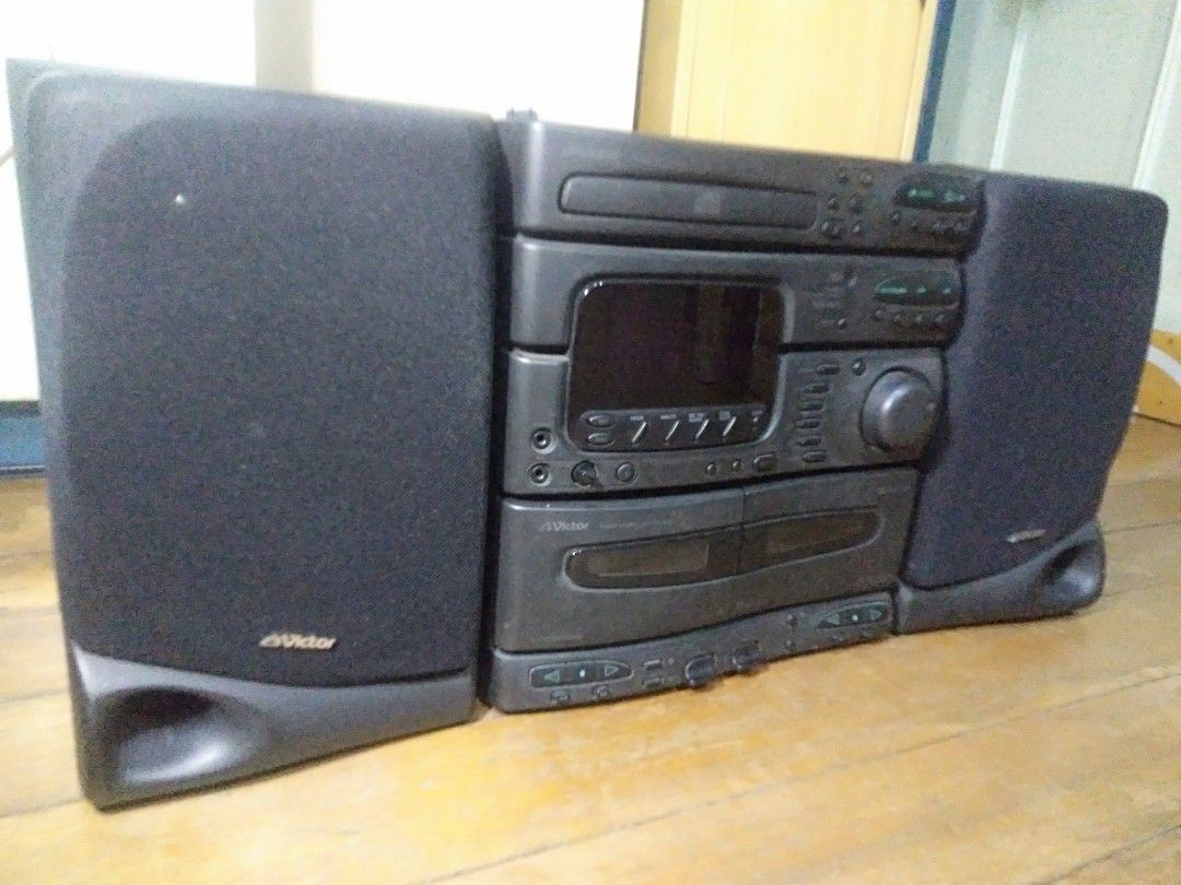 JVC VICTOR COMPONENT MODEL CA-MXM10 MADE IN JAPAN SELLING AS IS ...