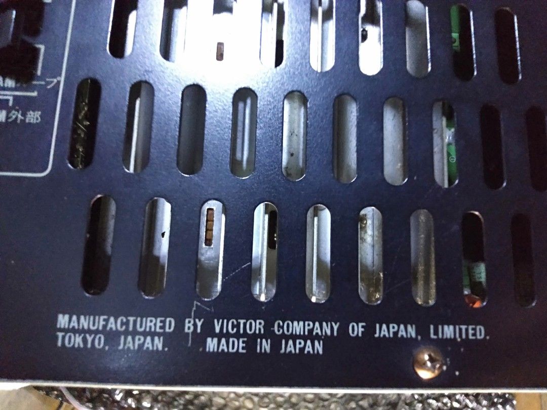 JVC VICTOR COMPONENT MODEL CA-MXM10 MADE IN JAPAN SELLING AS IS ...