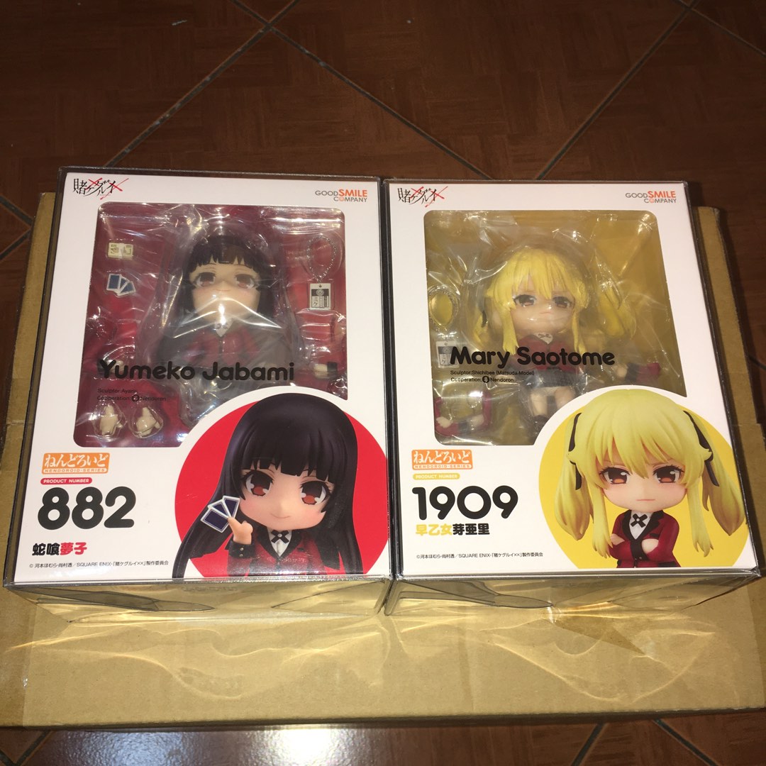 Kakegurui Nendoroids (Jabami & Mary), Hobbies & Toys, Toys & Games on ...