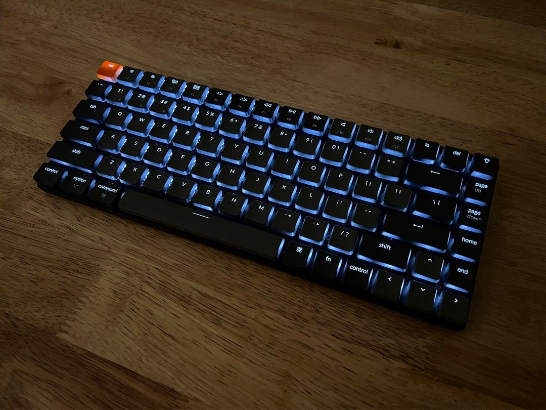 Keychron K3 V2 Mechanical Keyboard - White Backlight, Blue Gateron ...